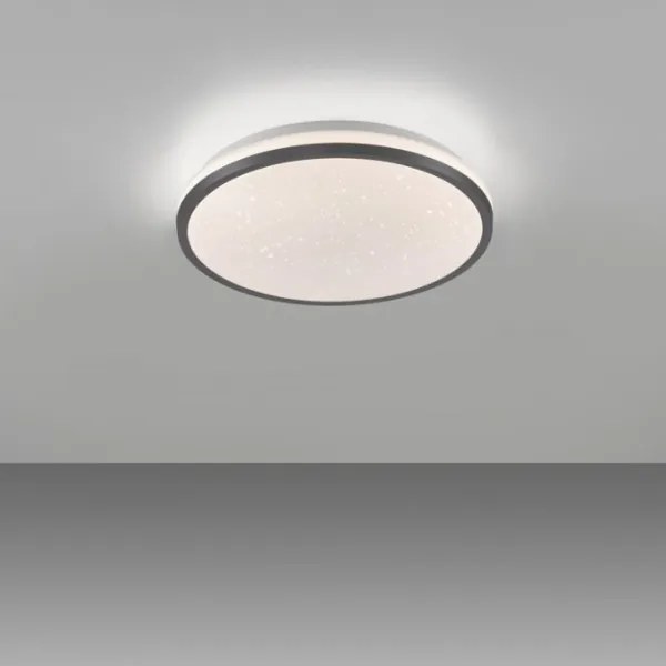 JUST LIGHT. 14293-18 - LED Stmívatelné stropní svítidlo KYLE LED/10W/230V černá