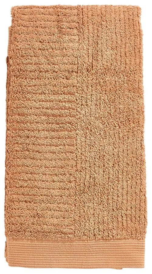Oranžový froté bavlněný ručník 50x100 cm Classic – Zone