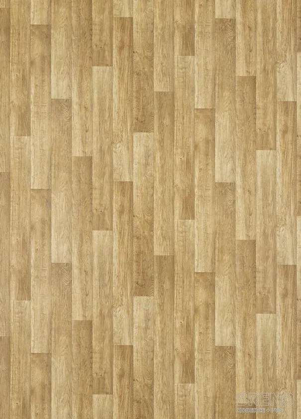 Breno PVC AMBIENT Chalet Oak 066L – světlé dřevo, šíře 300 cm