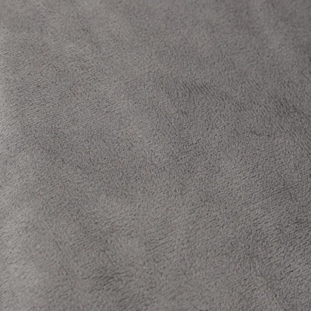 Zátěžová deka s povlečením šedá 135 x 200 cm 10 kg textil 3154888
