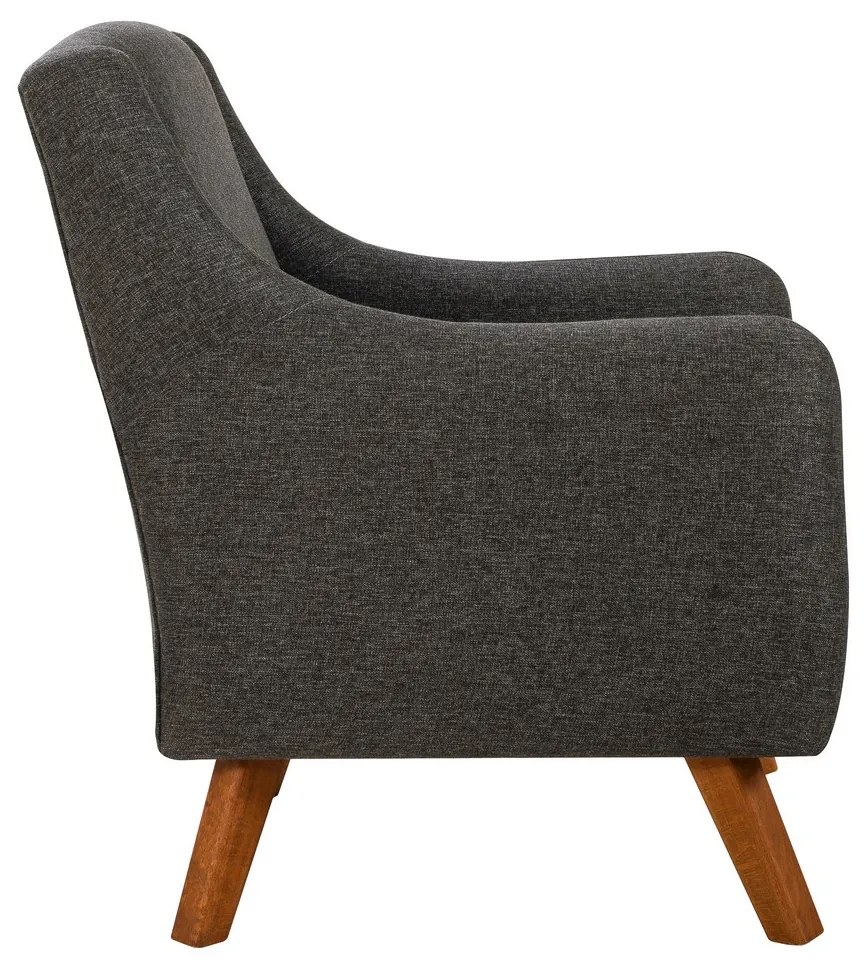 Hanah Home Set křesla a pohovky HERA antracitový 237 cm
