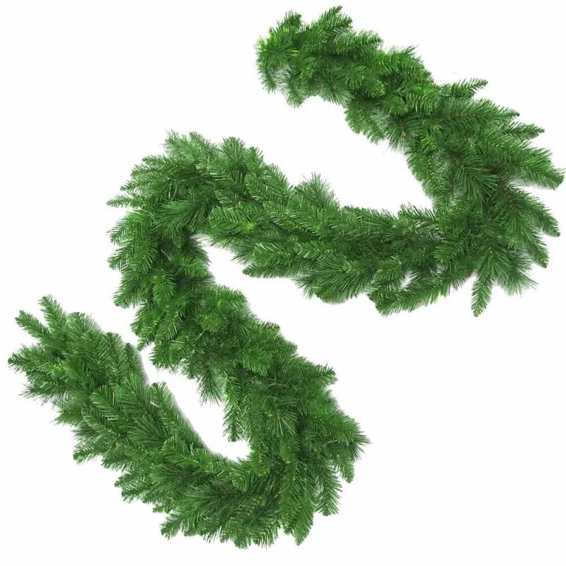 SPRINGOS Vánoční řetěz Girlanda z větviček 280 cm, zelená CA0948-XG