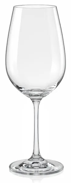 Crystalex - Bohemia Crystal Sklenice na bílé i červené víno Viola 350 ml, 6 ks