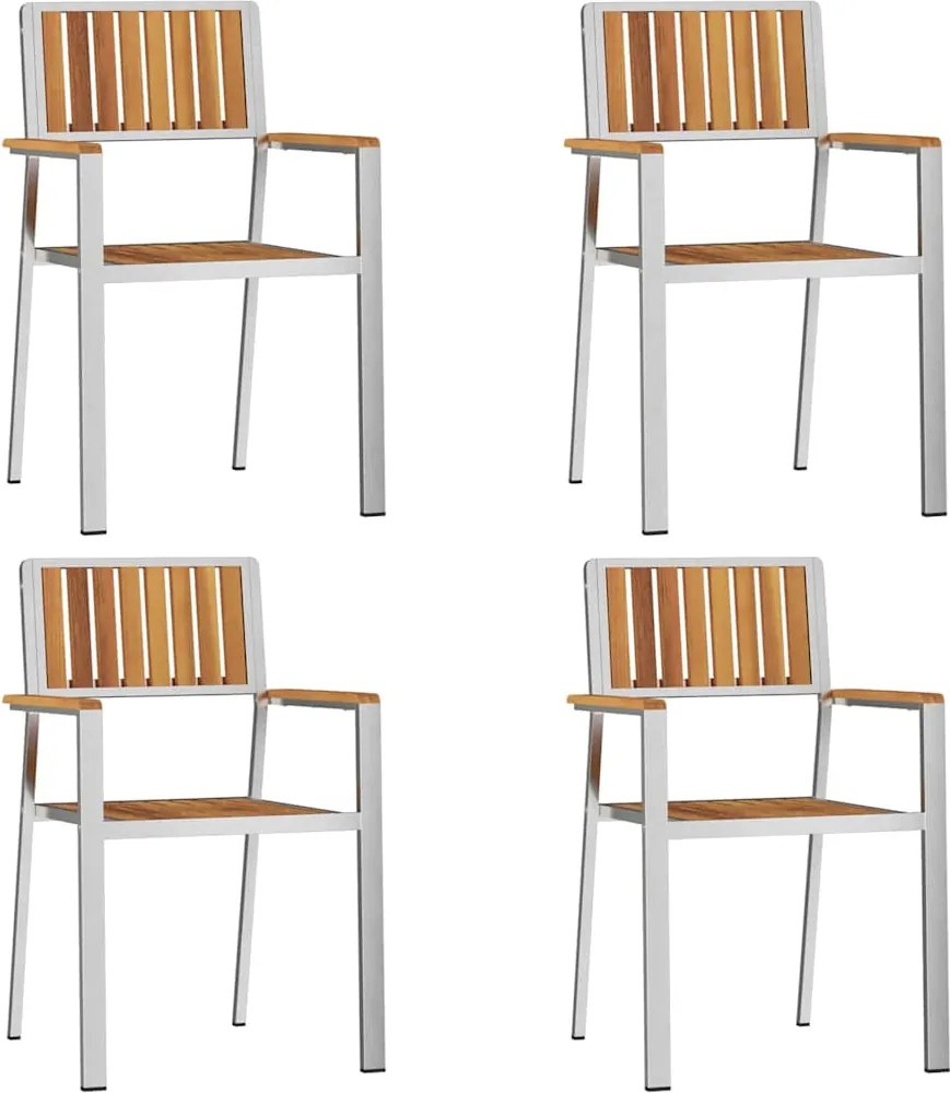 Zahradní jídelní sada 5 ks 150 x 90 x 75 cm 3334791
