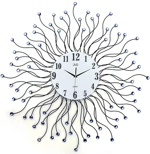 Luxusní kovové obrovské nástěnné designové hodiny JVD HJ19.1 pr. 78cm POŠTOVNÉ ZDARMA!