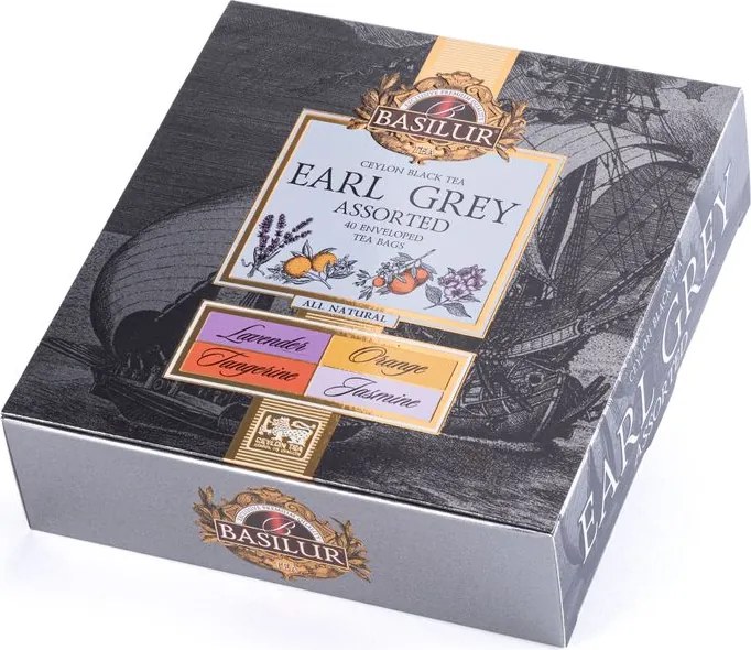 Čaje EARL GREY Assorted kolekce 40 sáčků