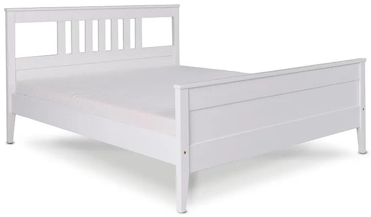 Postel Porto Zvolte rozměr postele: 90x200 cm, Vyberte odstín dřeva: Bělená 21
