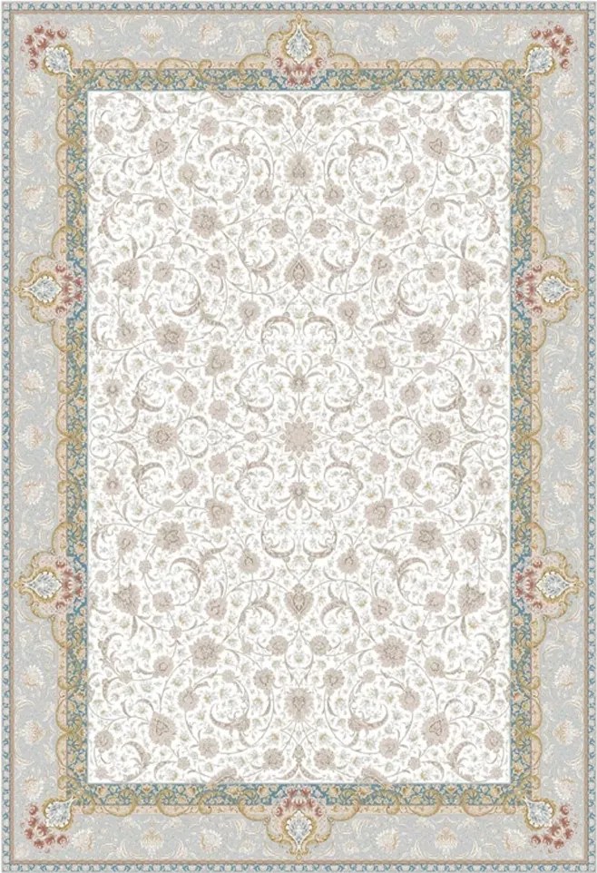BE Koberec Miras 1202 CREAM - krémový obdélníkový Rozměr: 150x225 cm