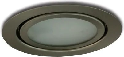 Bodové nábytkové svítidlo Panlux NPZ-G420/NB 12V G4 nikl broušený (nerez)