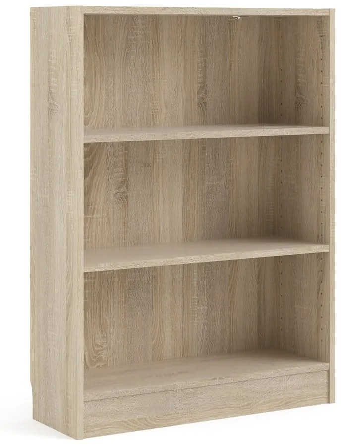 Knihovna v dekoru dubu 79x107 cm Basic - Tvilum