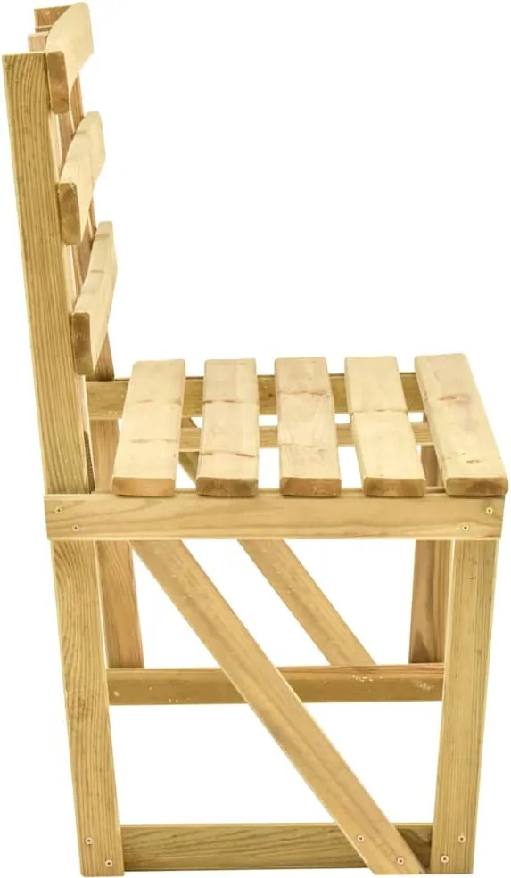 Zahradní lavice 120 cm impregnované borové dřevo 315393