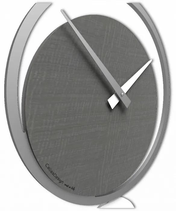 Designové kyvadlové hodiny 11-010 CalleaDesign Eclipse 51cm (více barevných variant) Barva čokoládová-69 - RAL8017 Dýha wenge - 89