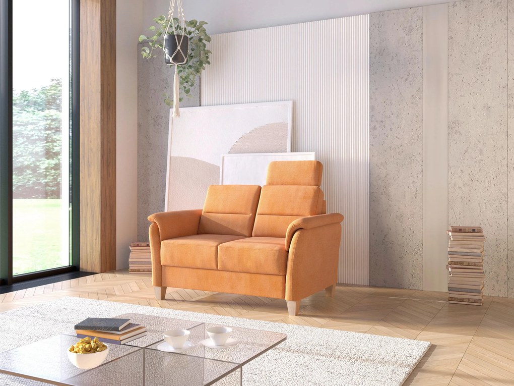 XXXLutz DVOUMÍSTNÁ POHOVKA, textil, terracotta Sit & More - Pohovky - 00014401971C
