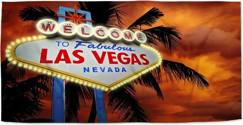Sablio Ručník Fabulous Las Vegas - 70x140 cm