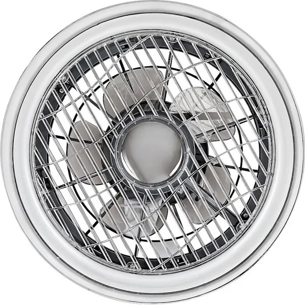 Rabalux - LED Stmívatelné stropní svítidlo s ventilátorem LED/30W/230V + DO