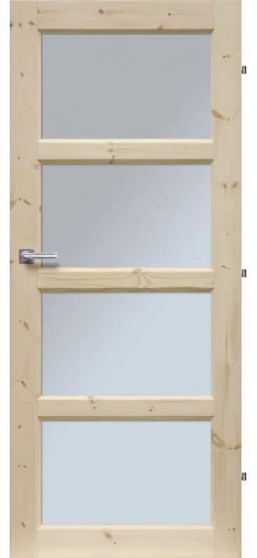 Interiérové dveře Radex LIZBONA 4S Šířka dveří: 100 cm, Otvírání dvěří: Levé