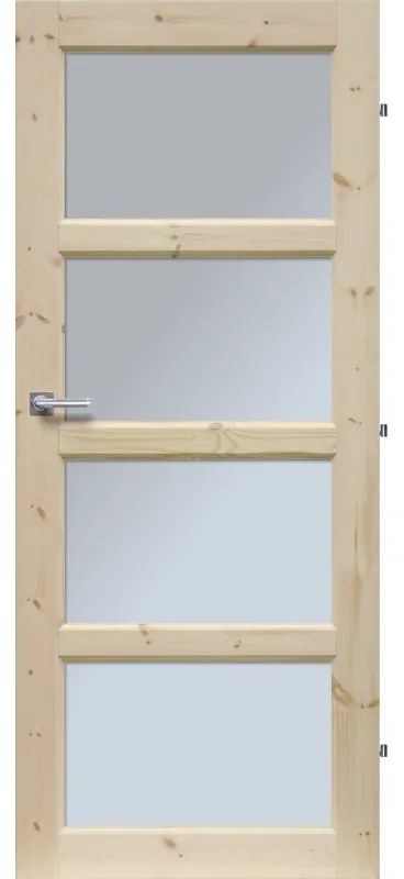 Interiérové dveře Radex LIZBONA 4S Šířka dveří: 60 cm, Otvírání dvěří: Pravé