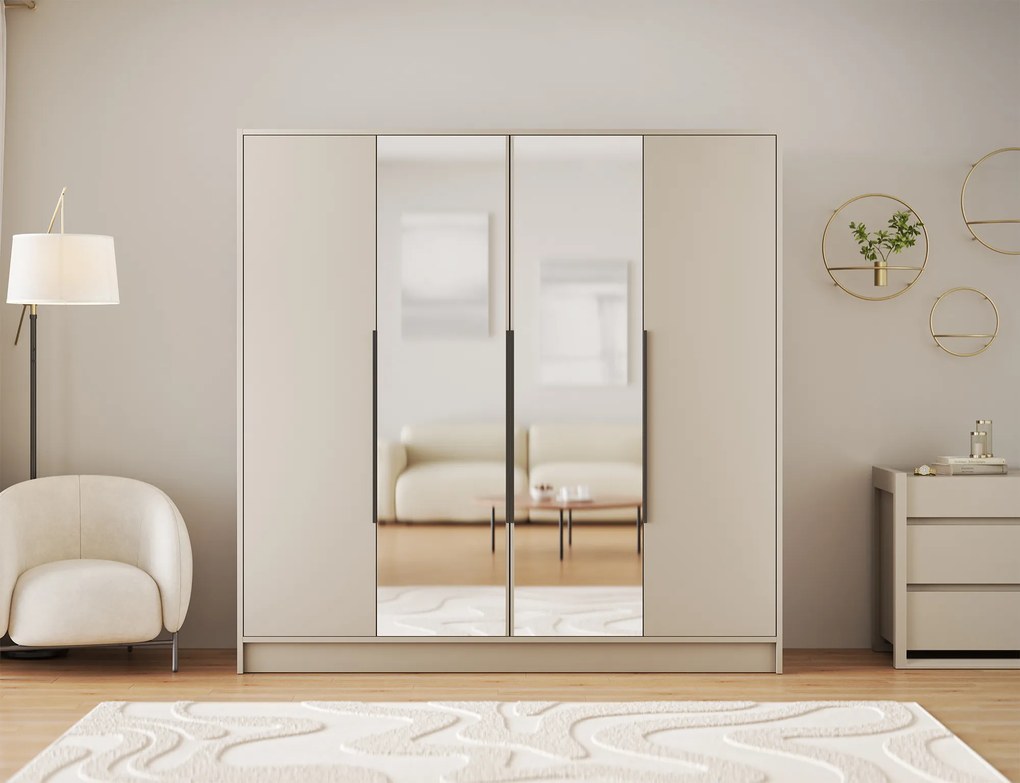 ADRK Furniture Lunara 200 otočná skříň ADRK-W-LUN-200-KB