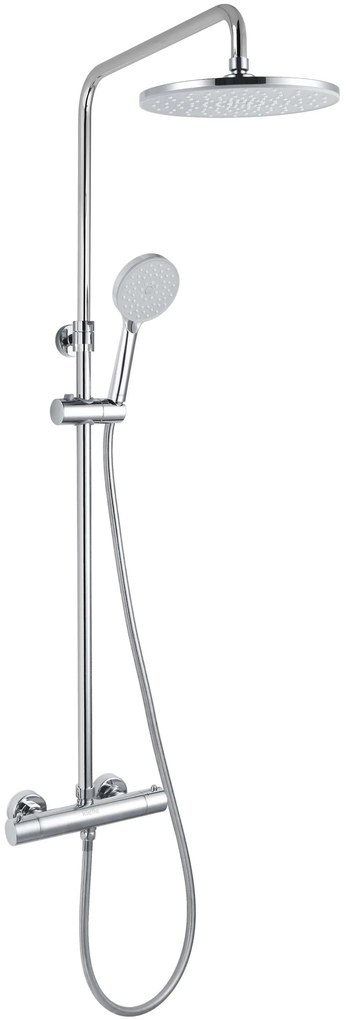 kielle Oudee - Sprchový set s termostatem, 23 cm, 3 proudy, chrom 20602020