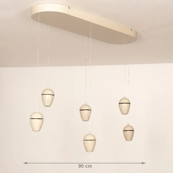 Závěsné stmívatelné LED svítidlo Cosmo Taupe 6