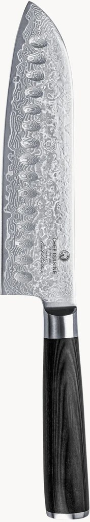 Santoku nůž z damaškové oceli's rukojetí z dřeva pakka Limited Edition