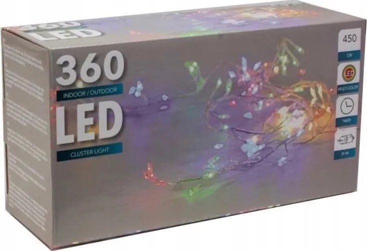 Led Zahradní Girlanda Řetěz Lampy Na Terasu 230V