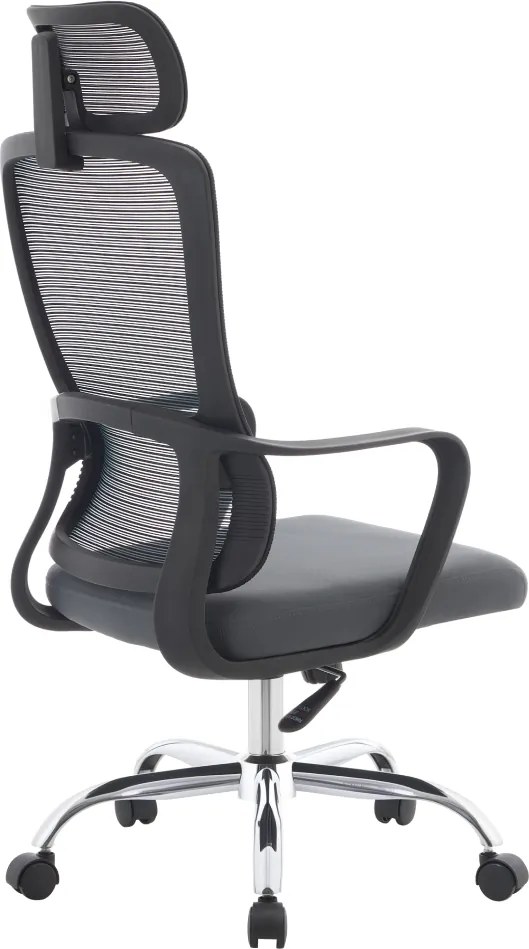 Ergonomická kancelářská židle SHIFT - černá síťovina / nosnost 150 kg