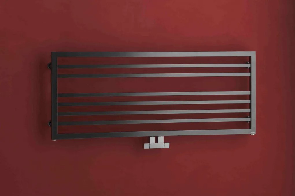 P.M.H. PMH Avento Frame 1210 x 480 mm AVFXL horizontální koupelnový radiátor Barva PMH: Hnědá - strukturální
