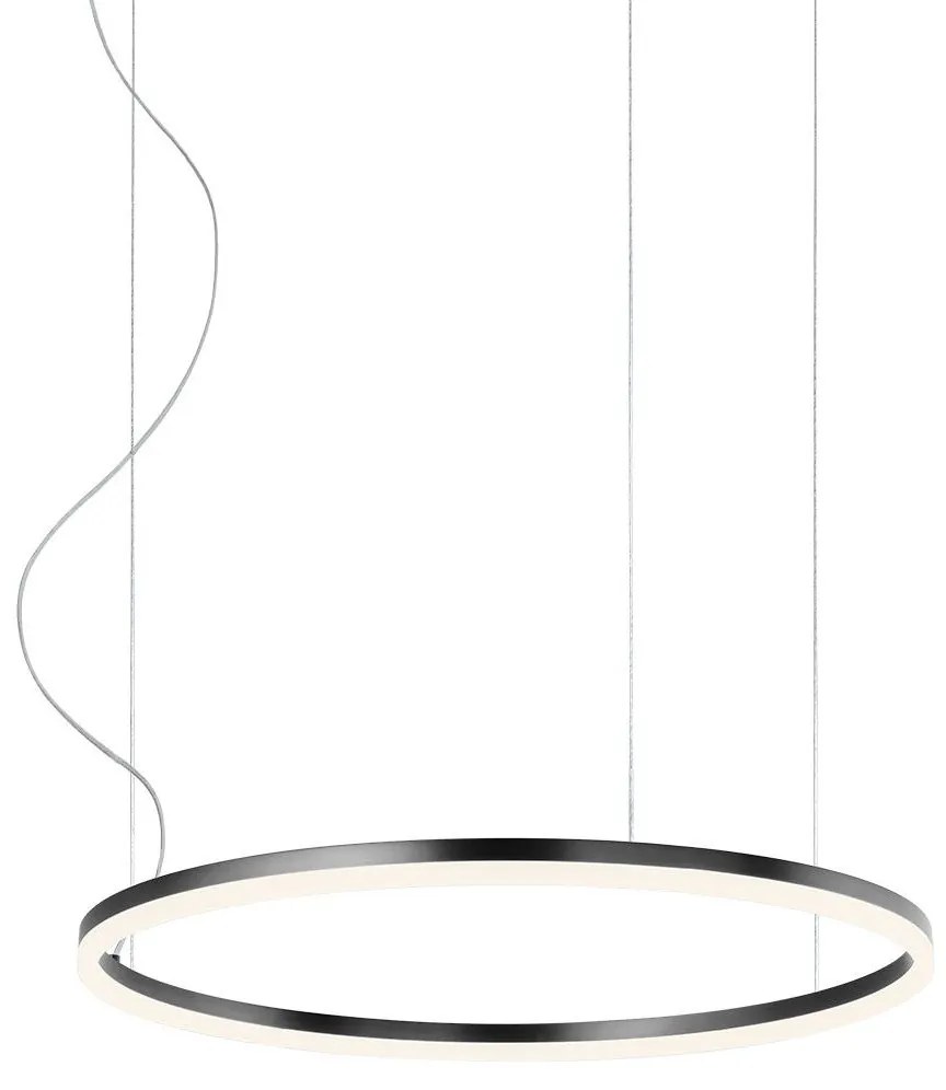 Redo Group 01-1948 Orbit direct, závěsné kruhové svítidlo, 42W LED 3000K, černá, prům. 60cm