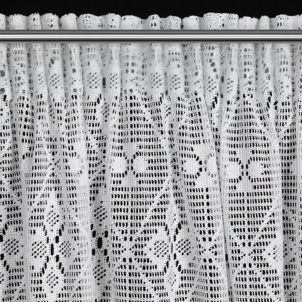 ZÁVĚS NA PÁSCE NELA 140X270 CM KRÉMOVÁ