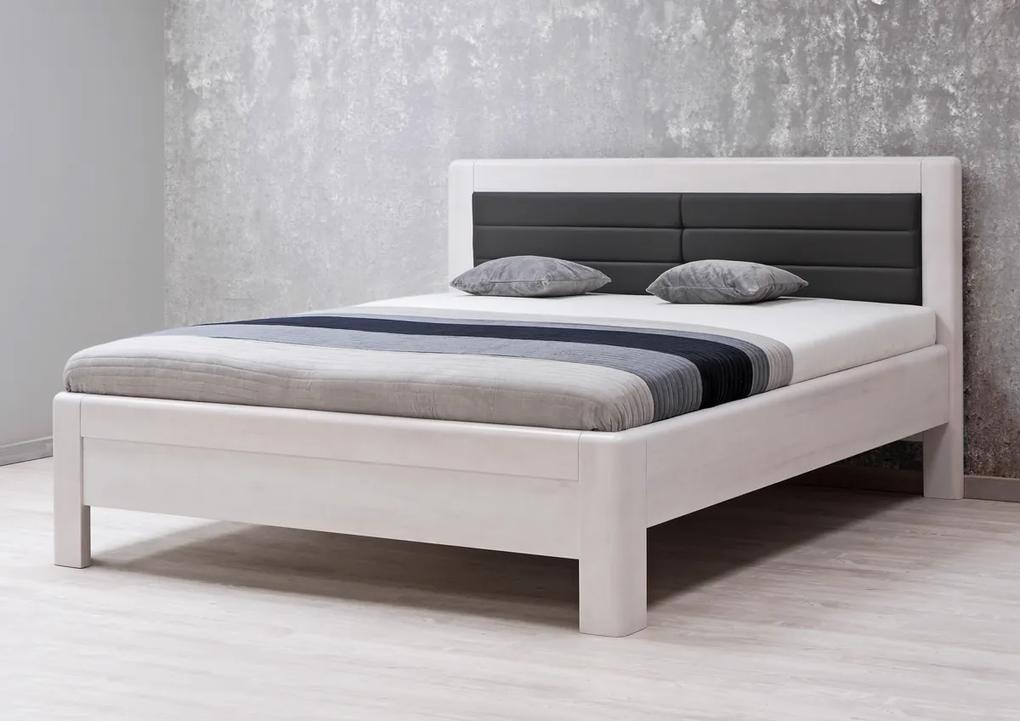 BMB Adriana Star postel - buk Moření: Mahagon, Provedení: Buk průběžný, Typ: 2 řady kostek, Rozměr: 180 x 200 cm