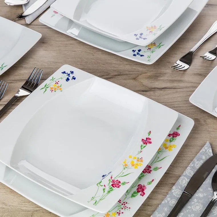 Porcelánová jídelní souprava EYE 18 ks