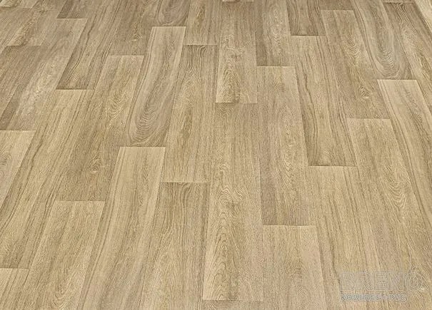 Breno PVC SMARTEX Pure Oak 160M – světlé dřevo, šíře 200 cm
