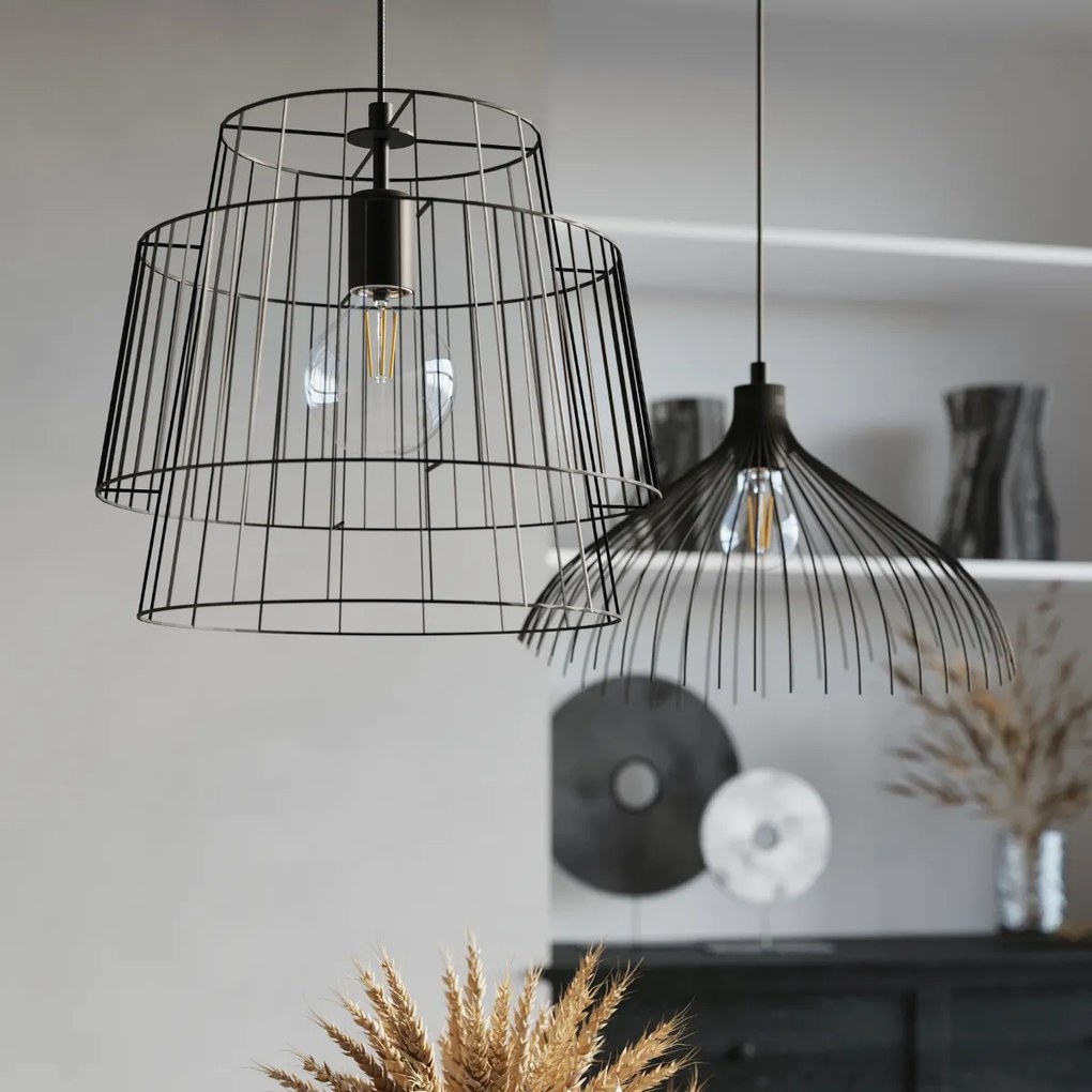 Sollux Lighting Závěsné svítidlo UMB černé