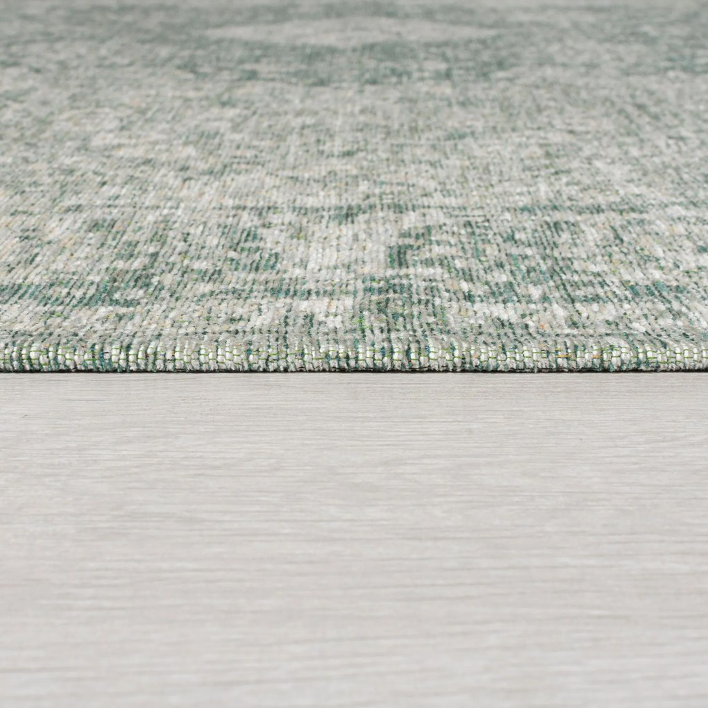 AKCIA: 120x170 cm Kusový koberec Manhattan Antique Green, zelená, obývacia izba, Flair Rugs