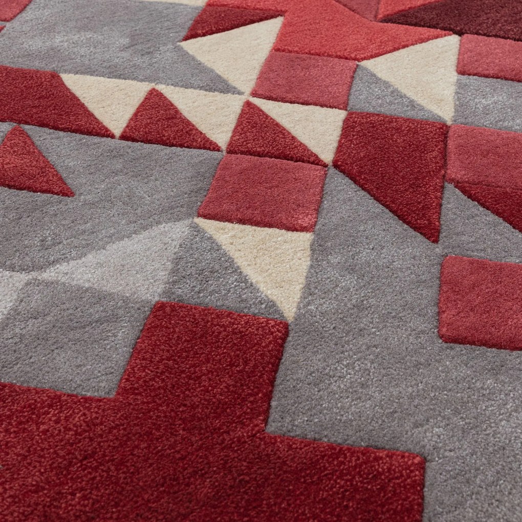 Tribeca Design Kusový koberec Joker Red Multi Rozměry: 200x290 cm