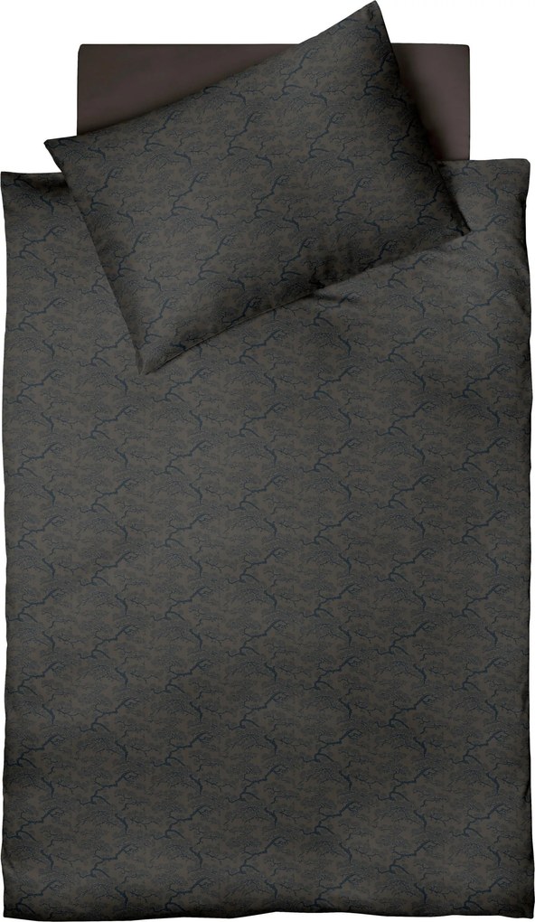 XXXLutz POVLEČENÍ, damašek, tmavě modrá, 140/200 cm Fleuresse - Povlečení - 003273072601