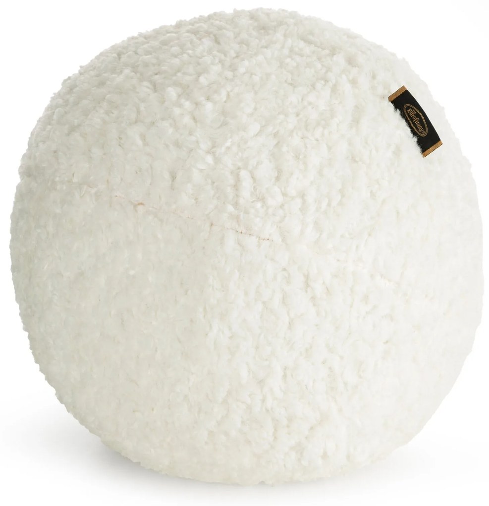 DEKORAČNÍ POLŠTÁŘ BUKLA09 (FI) 24 CM KRÉMOVÁ