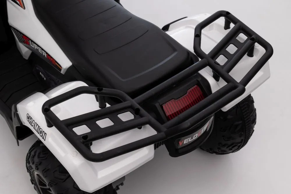 LEAN CARS Čtyřkolka na akumulátor JC915, bílá