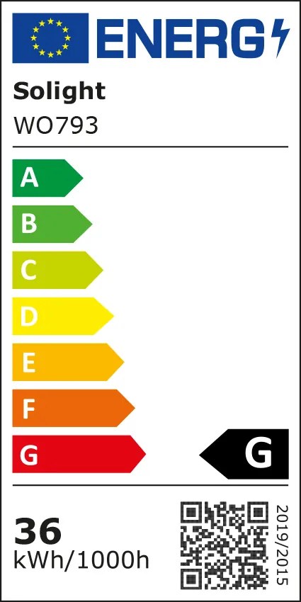 SOLIGHT LED stropní světlo Plain, 3CCT, 36W, 2520lm, 3000K, 4000K, 6000K, kulaté, 45cm