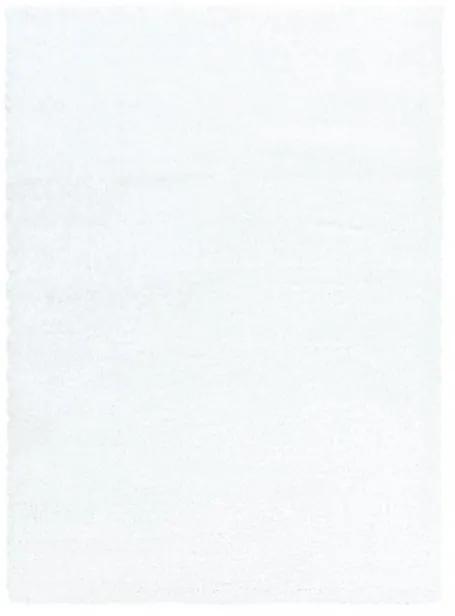 Vopi | Kusový koberec Brilliant shaggy 4200 snow - 80 x 250 cm