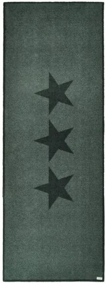Hanse Home, Protiskluzová rohožka Deko 102099 Grey - na ven i na doma, 120x200, šedá, chodba / předsíň