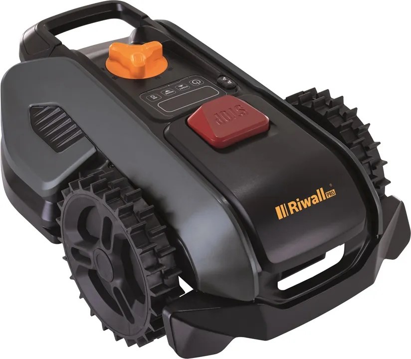 Riwall PRO RRM 500 APP robotická akumulátorová sekačka 500 m2 s možností ovládání přes WiFi nebo Bluetooth