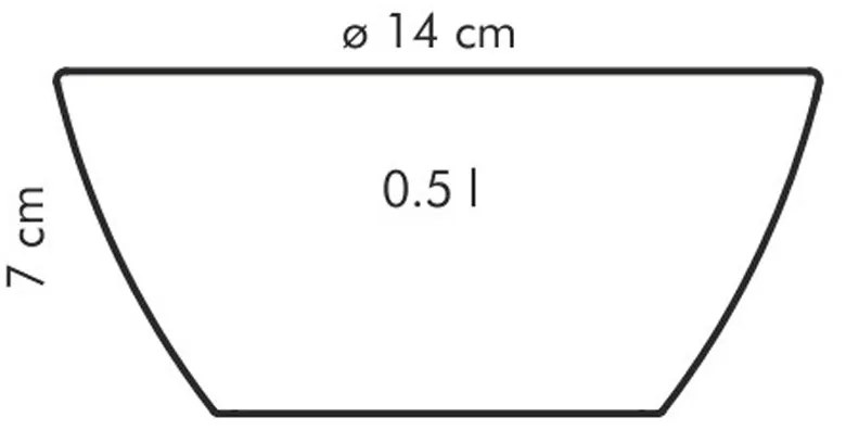 Miska CREMA ø 14 cm