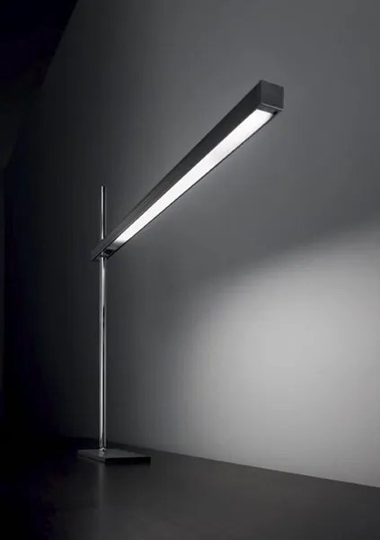 Ideal Lux Stolní lampa GRU TL, v. 62 cm Barva: Černá