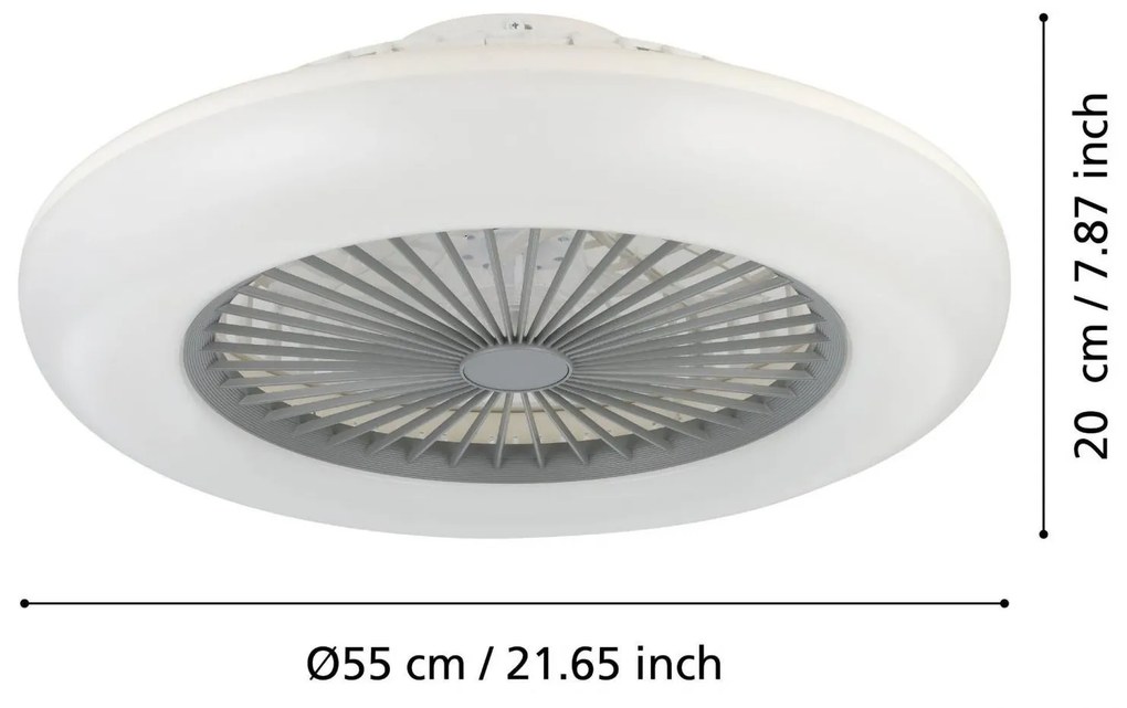 EG 35144 Ventilátor se svítidlem SAYULITA-L EGLO 35144 - EGLO