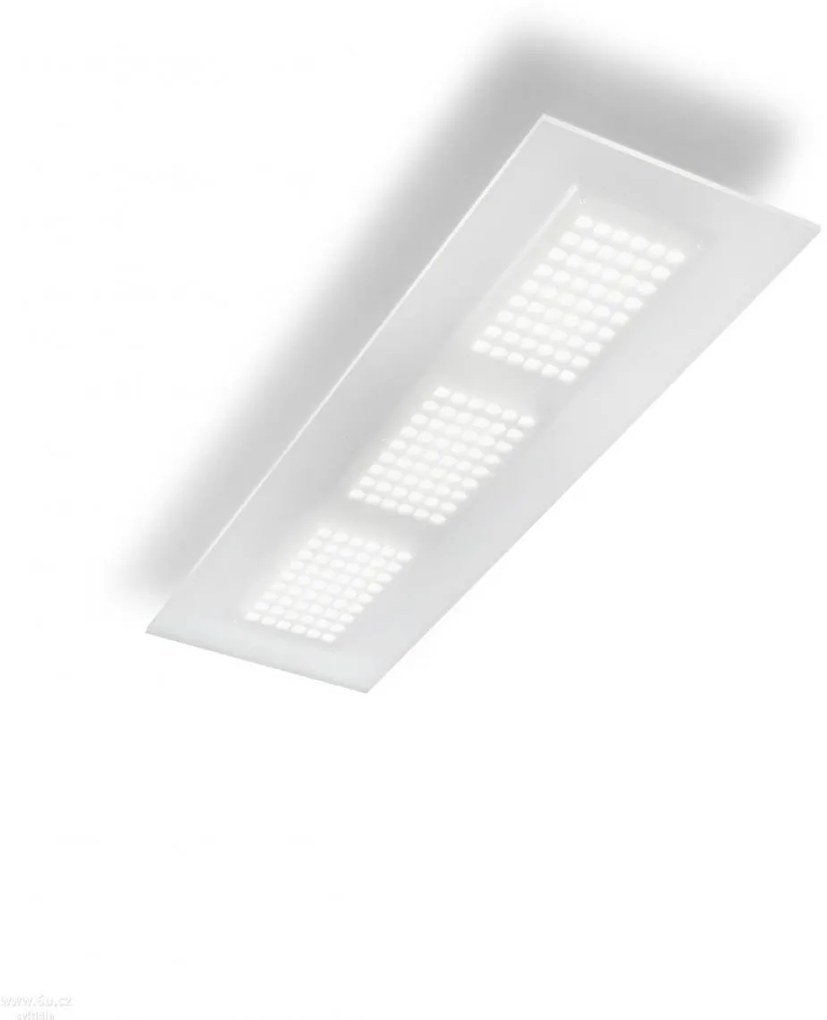 Linealight 7491 Dublight_S, stropní LED panel, 35W LED 3000K, 100x30cm