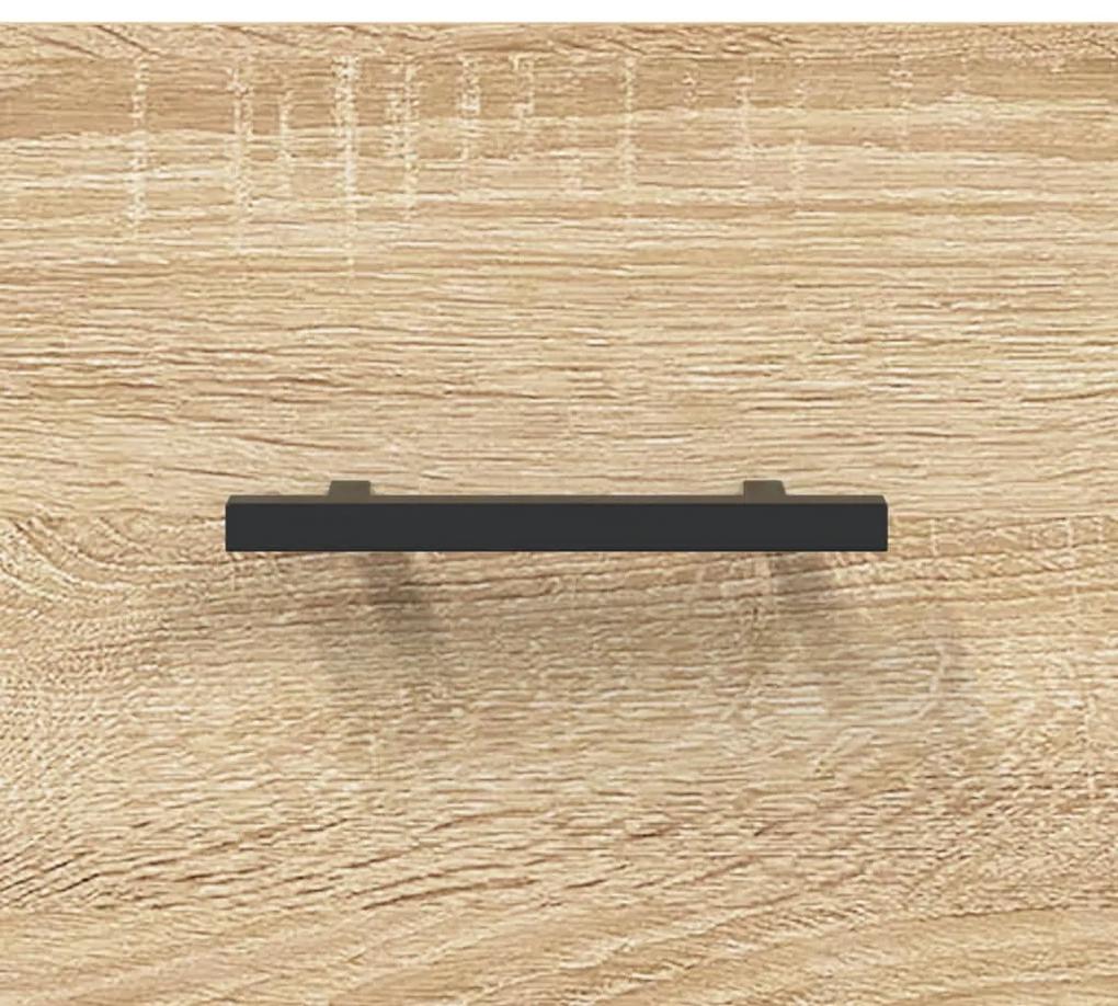 Skříň highboard dub sonoma 69,5 x 34 x 180 cm kompozitní dřevo,  3189536