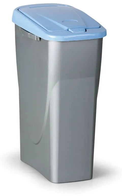 B2B Partner Odpadkový koš (š x h x v): 21,5 x 36 x 51 cm, 25 l, víko: modré