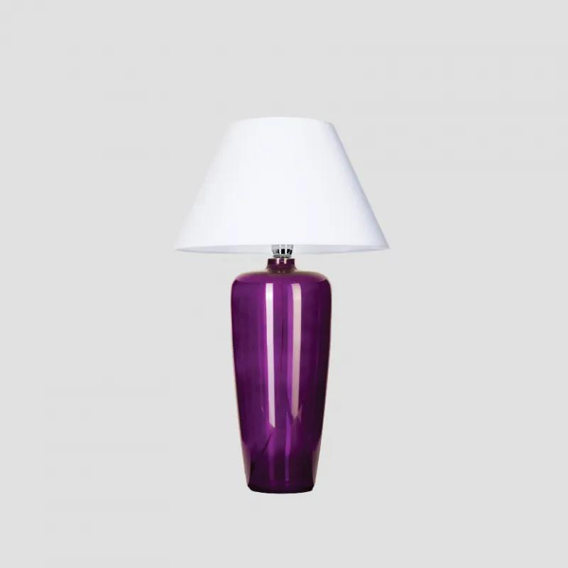 4concepts Designová stolní lampa BILBAO VIOLET Barva: Černá